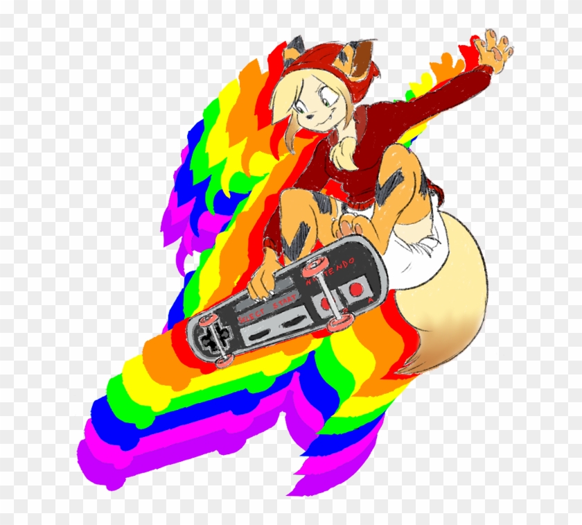 Skater Diaper Girl [sketch By Tato] By Growliez - Illustration - Free ...